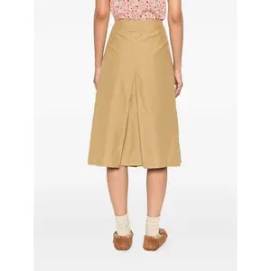 Prada Pleated Midi Skirt