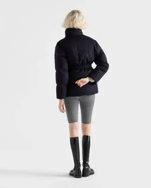 Prada High-neck Belted Jacket