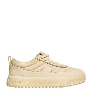Moncler Altive Nubuck Suede Sneakers - Nude