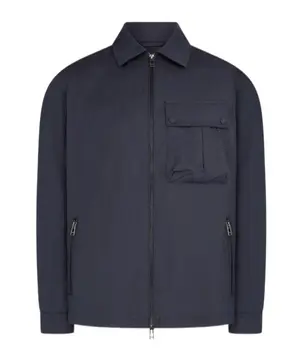 Belstaff Drome Utility Overshirt - Blue