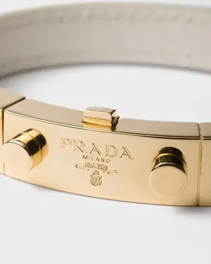 Prada Logo Clasp Bracelet