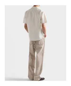 Prada Short-sleeved Chambray Shirt