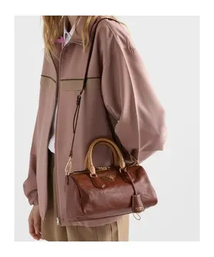 Prada Small Leather Top-handle Bag