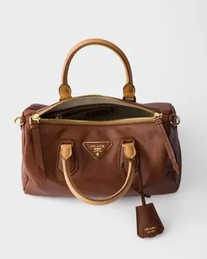 Prada Small Leather Top-handle Bag