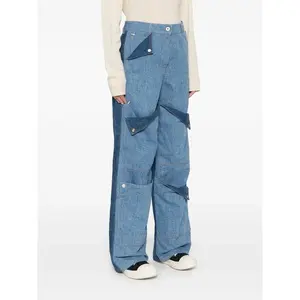 Kenzo Japanese Denim Multipocket Cargo Jeans
