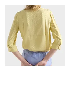 Prada Polka-dot Satin Shirt