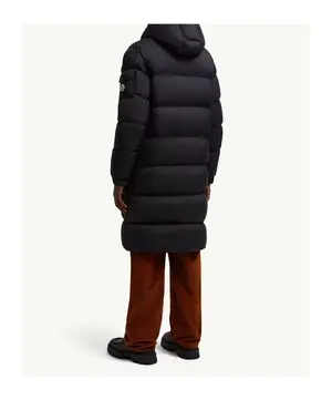 Moncler Hanoverian Hooded Long Down Jacket