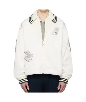 Casablanca Lapel Long Sleeve Jacket
