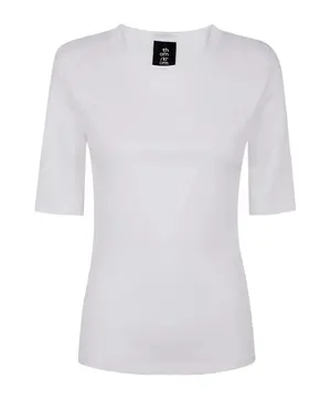THOM KROM V-panel Short Sleeve Top
