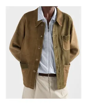 Prada Suede Blouson Jacket