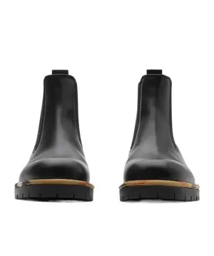Burberry Leather Chelsea Boots