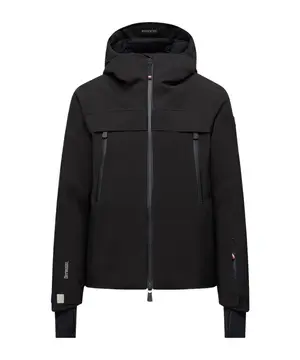 Moncler Canvey Hooded Ski Jacket
