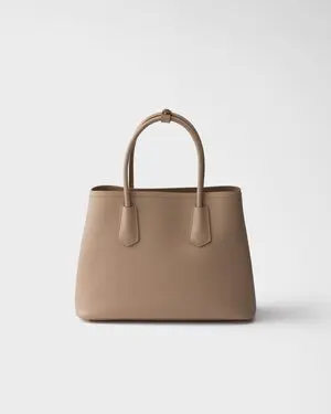 Prada Double Medium Saffiano Leather Bag