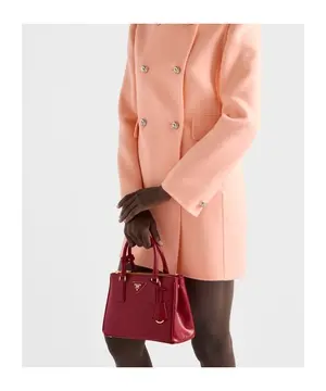 Prada Galleria Small Patent Saffiano Leather Bag