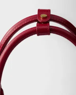 Prada Galleria Small Patent Saffiano Leather Bag