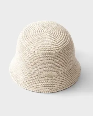 Prada Crochet Bucket Hat