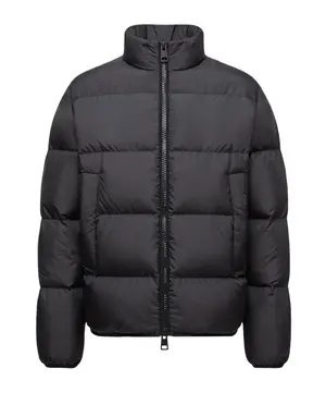 Moncler Quilted Down Jacket With Zip Closure