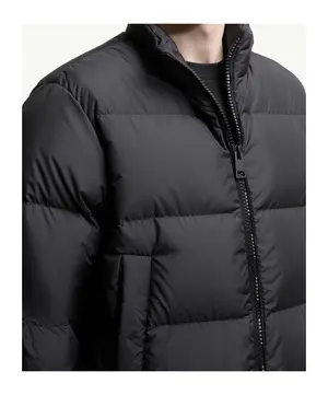 Moncler Quilted Down Jacket With Zip Closure