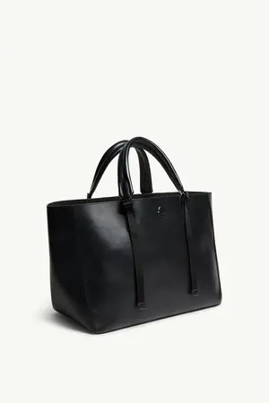 Moncler Carlo Leather Tote Bag