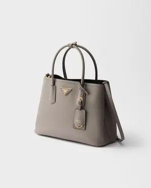 Prada Double Medium Saffiano Leather Bag