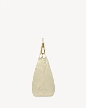 Saint Laurent Hortense Hobo In Shiny Leather