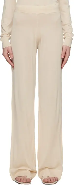 TOTEME Knitted Wide-leg Trousers