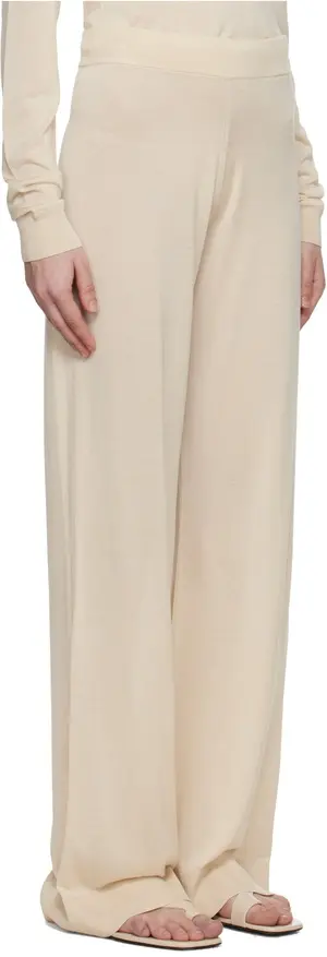 TOTEME Knitted Wide-leg Trousers