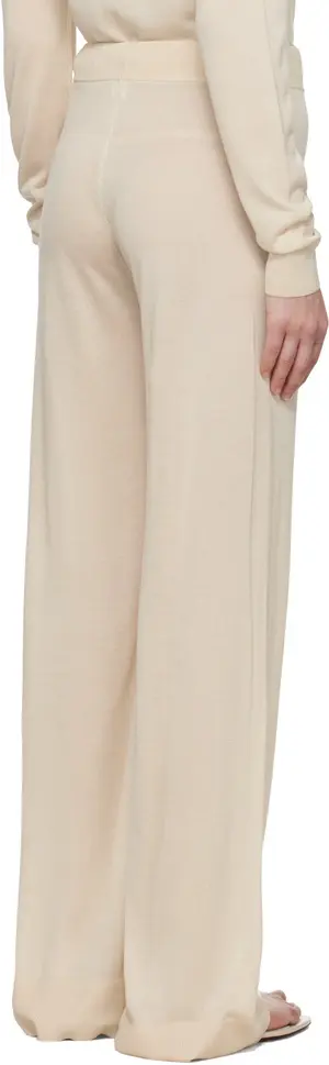 TOTEME Knitted Wide-leg Trousers