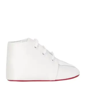 CHRISTIAN LOUBOUTIN Baby Love Lace-up Derby - White