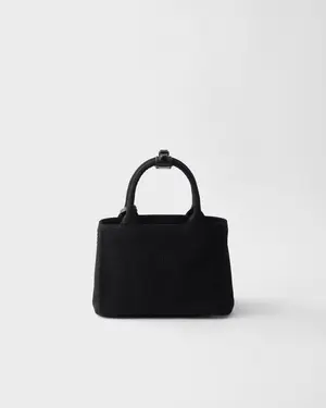 Prada Jardinière Cotton Canvas Mini-bag