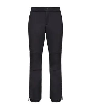 Moncler Poplin Ski Pants With Leather Logo Detail
