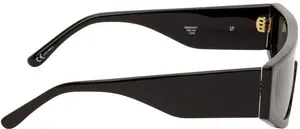 Magda Butrym Black Logo D-frame Sunglasses