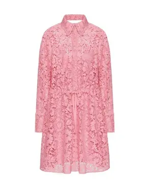 Valentino Garavani Lace Shirt Dress