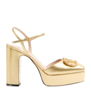 Valentino Garavani Vlogo Signature Embellished Platform Pumps