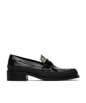 MISBHV Jacquard Monogram Loafers - Black