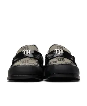 MISBHV Jacquard Monogram Loafers