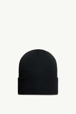 Moncler Logo Wool Beanie
