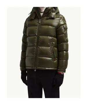Moncler Tricolor Wool Gloves