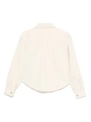 FRAME Long Sleeve Shirt With Lapels And Pockets
