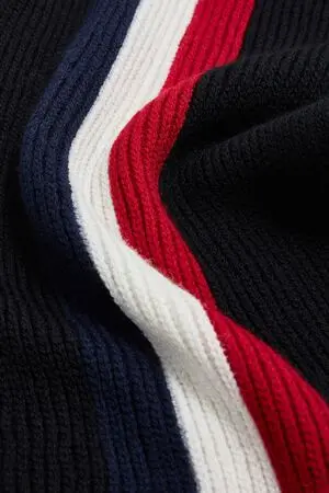 Moncler Tricolor Wool Scarf