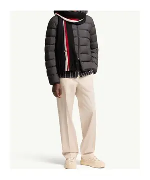 Moncler Tricolor Wool Scarf