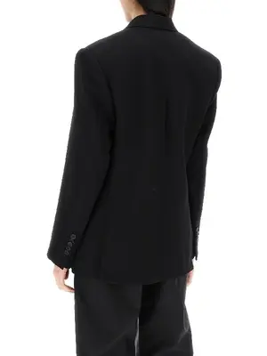 Wardrobe.NYC Double-breasted Suit Jacket