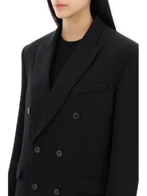 Wardrobe.NYC Double-breasted Suit Jacket