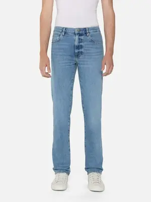 FRAME Five Pocket Connections Denim - Blue