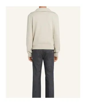 COURREGES Courrèges Half-zip Logo-embroidered Sweater