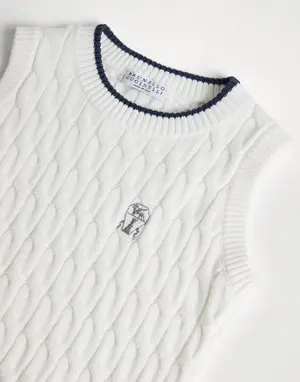 Brunello Cucinelli Chunky Knit Vest