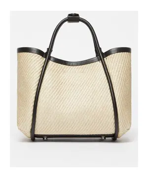 Max Mara Logo Plaque Top Handle Bag