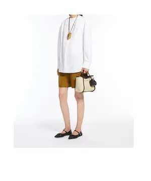 Max Mara Logo Plaque Top Handle Bag