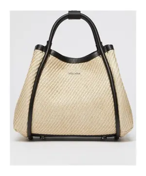 Max Mara Logo Plaque Top Handle Bag