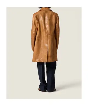 Miu Miu Leather Coat